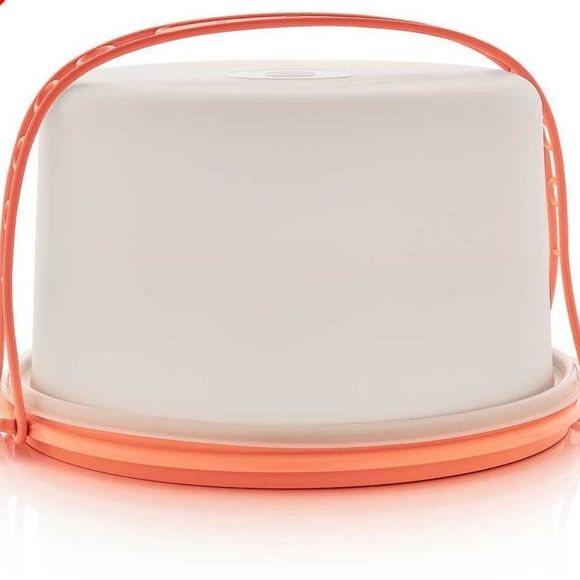 Tupperware | Kitchen | Nib Tupperware Classic Round Cake Taker In A ...